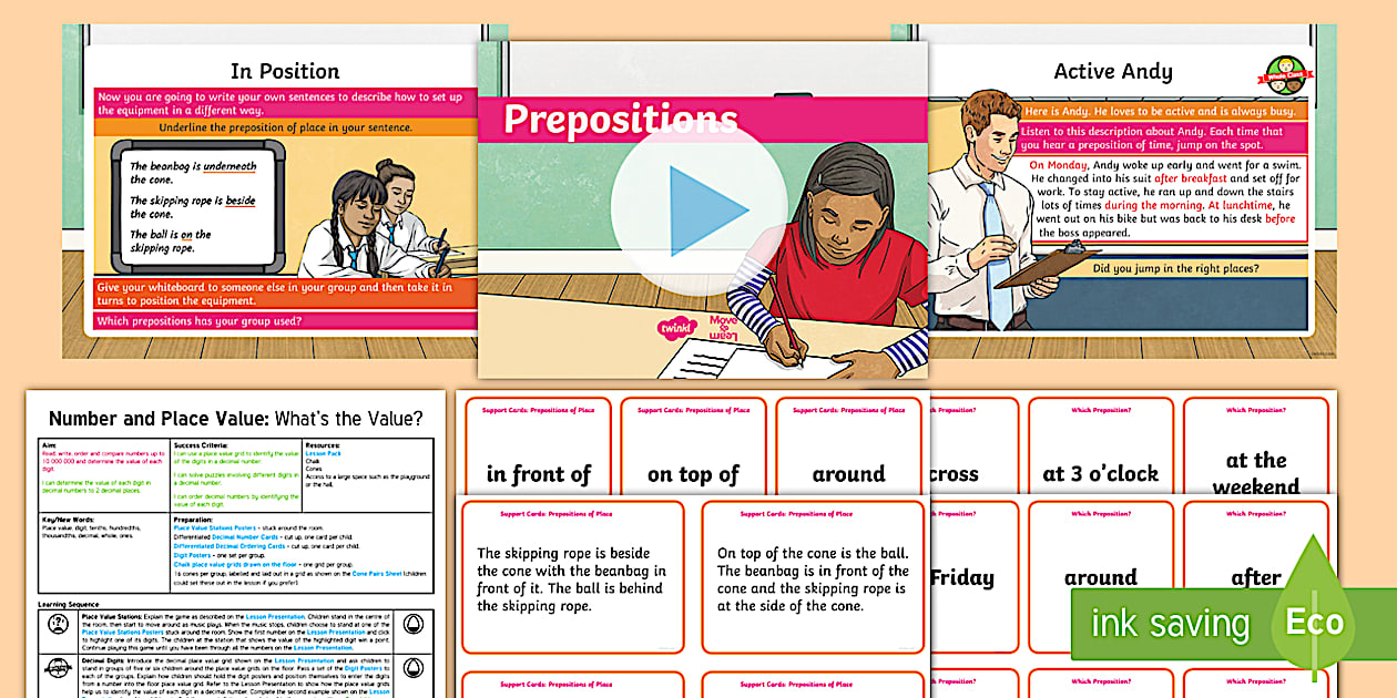 FREE! - KS2 Move and Learn: SPaG Lesson Pack | Active English Lesson