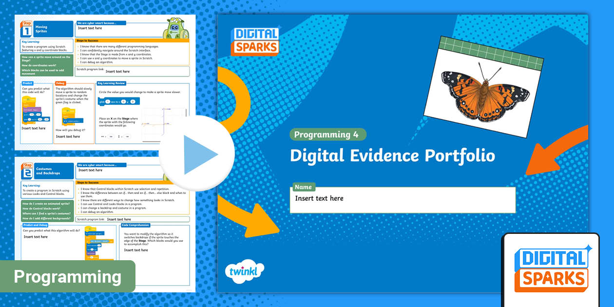 Digital Sparks: Programming 4: Digital Evidence Portfolio