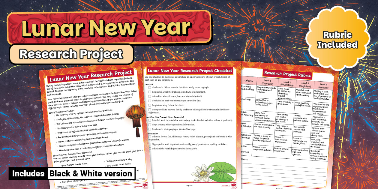 Lunar New Year Research Project