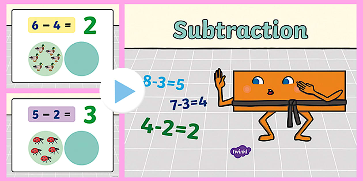 Subtraction PowerPoint | Maths Teaching Resource - Twinkl