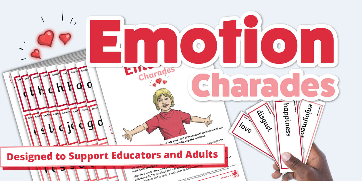 IP Parents Resource Emotion Charades Game