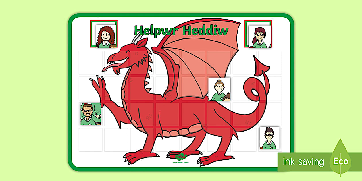 Helpwr Heddiw Large Display Poster - Twinkl