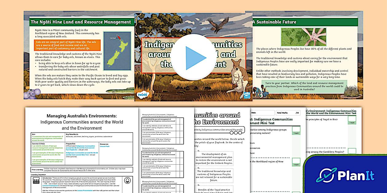 Year 5 Managing Australia's Environments Lesson 4 - Twinkl