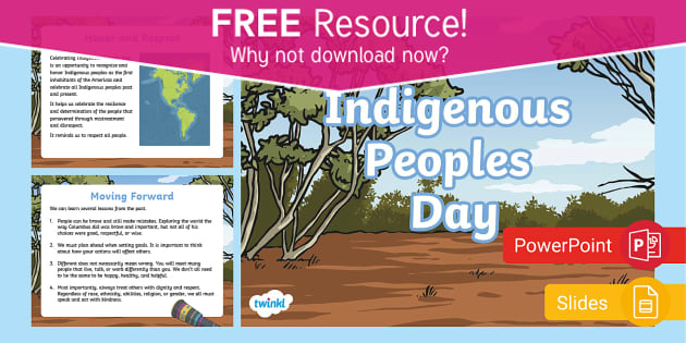 FREE! - Indigenous Peoples Day PowerPoint & Google Slides | Twinkl