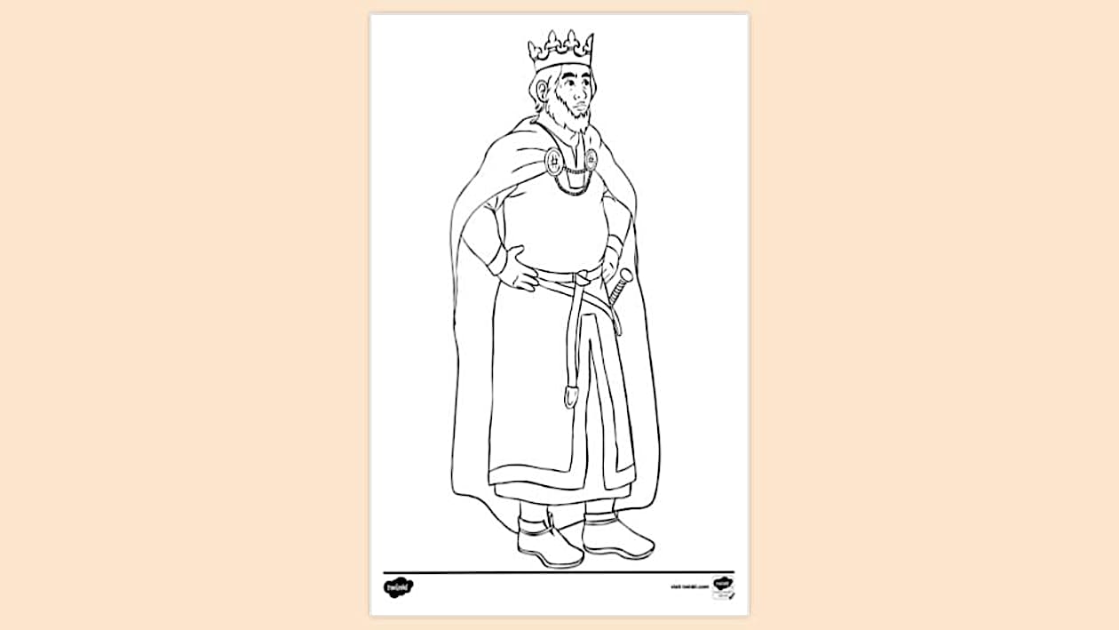King Duncan Colouring | Colouring Sheets (teacher made)