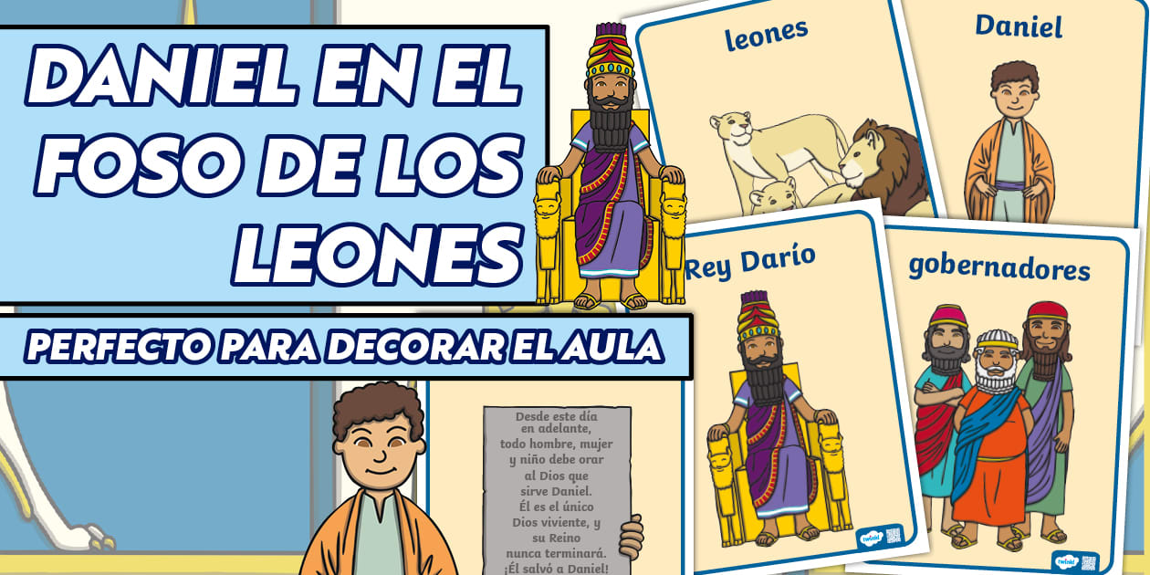 Pósters: Daniel en el foso de los leones
