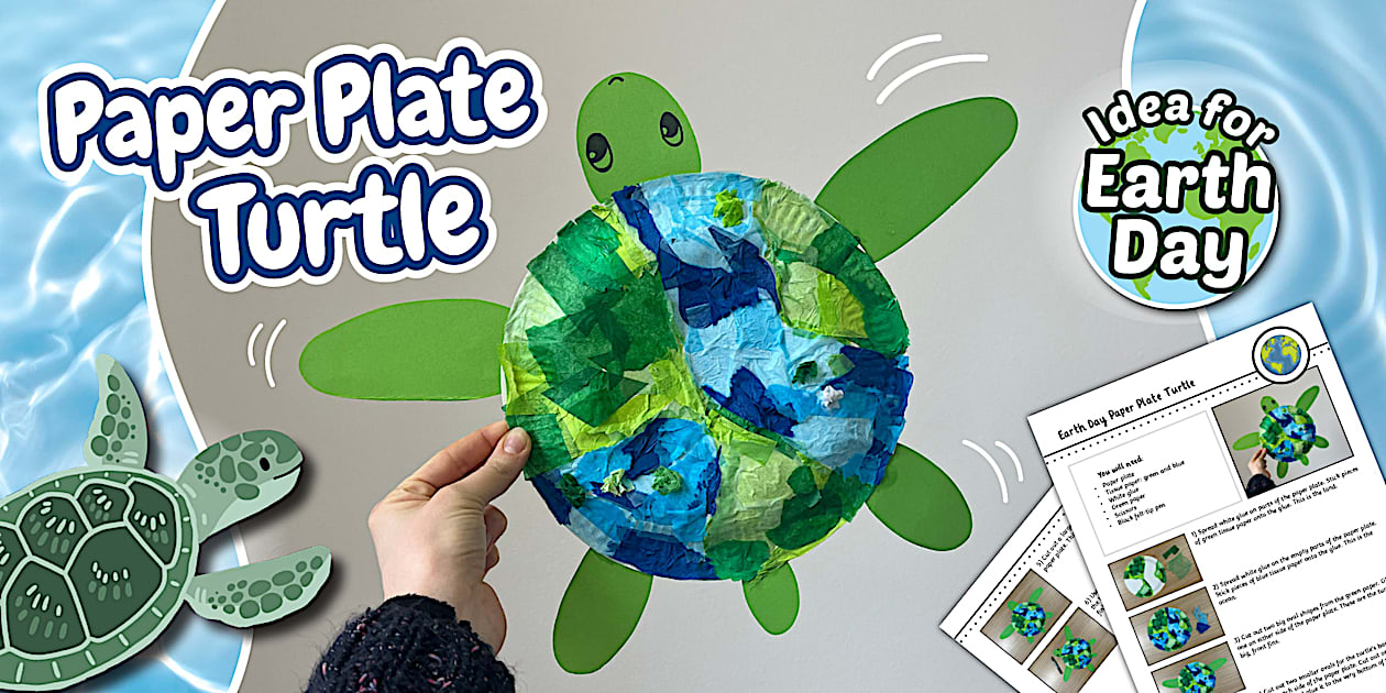 Earth Day Turtle Craft | Twinkl Crafts