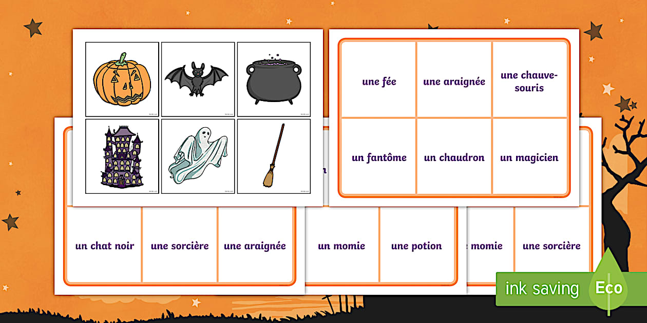 Loto d'Halloween à imprimer | Ressources pédagogiques