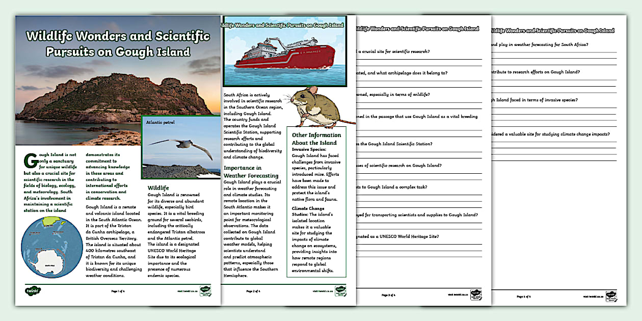 Wildlife Wonders and Scientific Pursuits on Gough Island