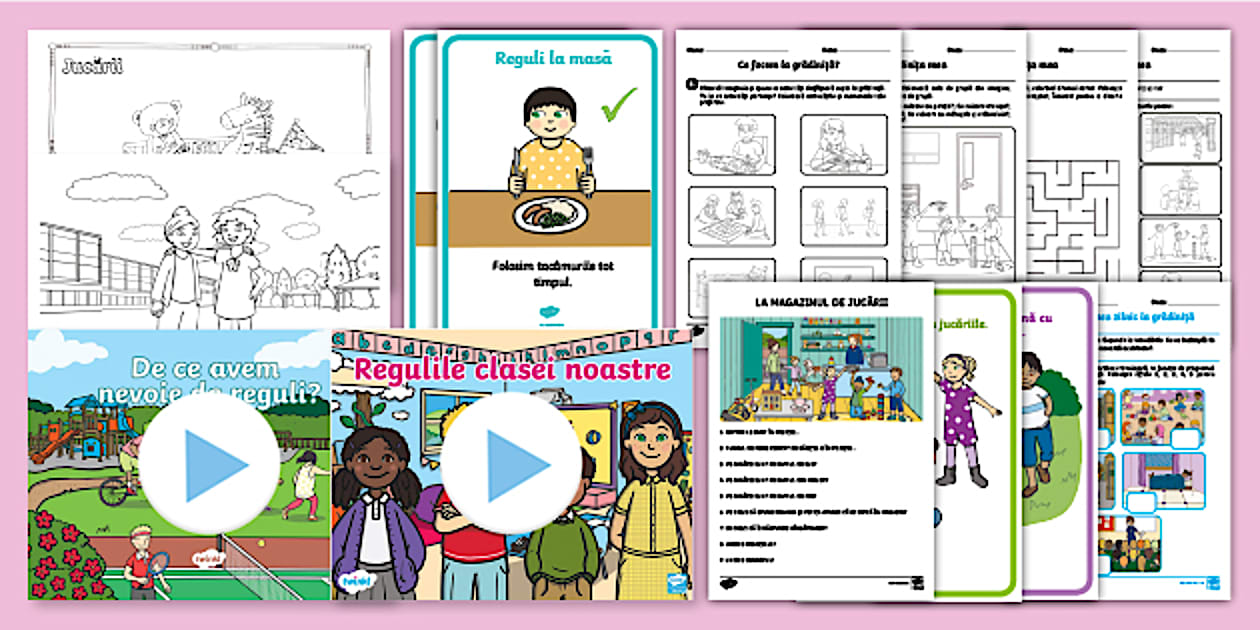 Grădinița mea - Grupa mare | Pachet cu resurse Twinkl RO