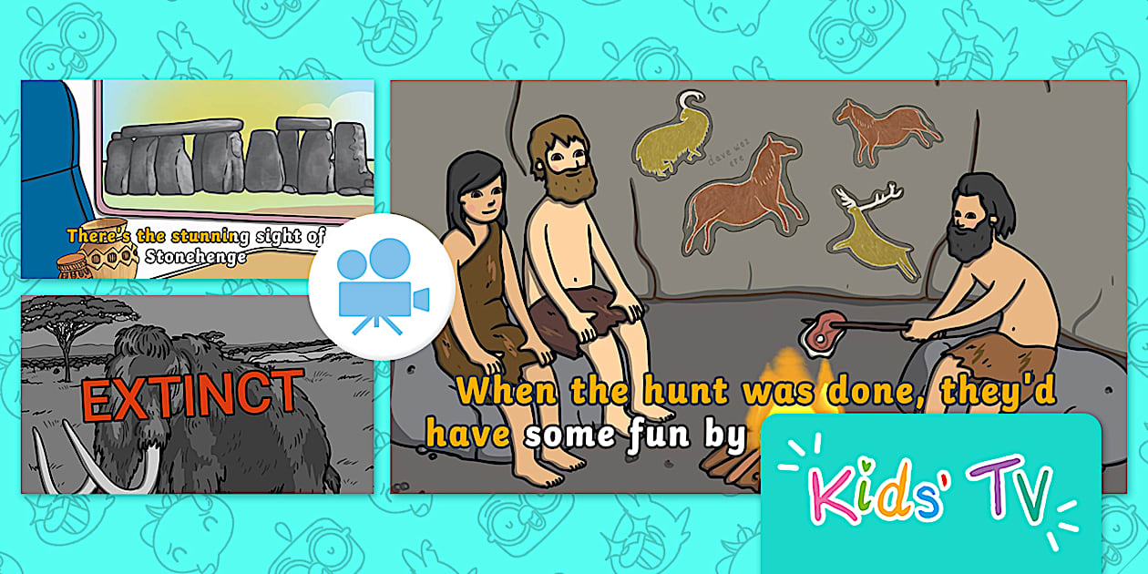 The Stone Age Song for Kids - Twinkl Kids' TV (Teacher-Made)