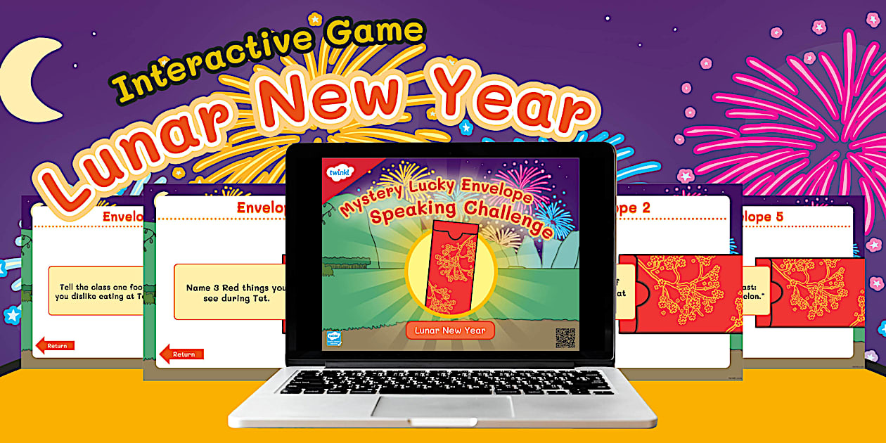 Mystery Lucky Envelope Speaking Challenge [Kids , A1-A2]