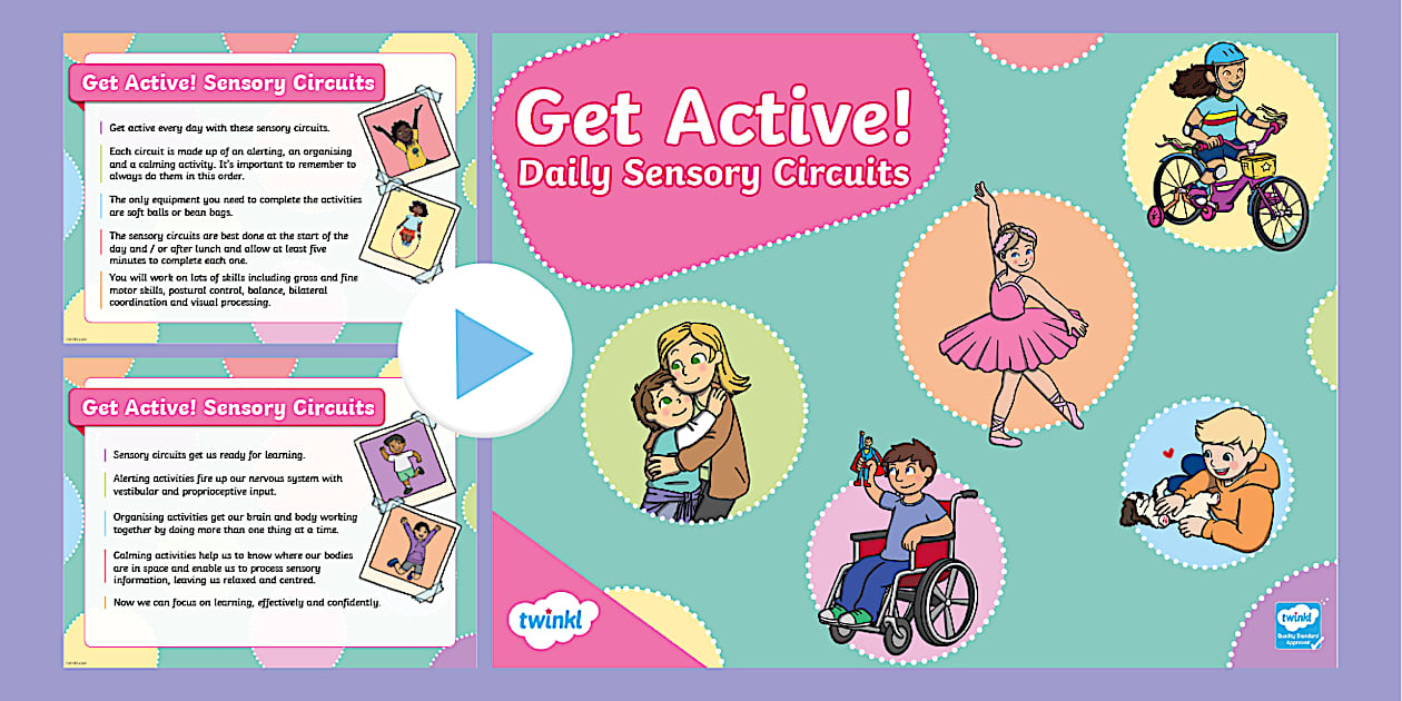 Get Active! Sensory Circuits PowerPoint (teacher made)