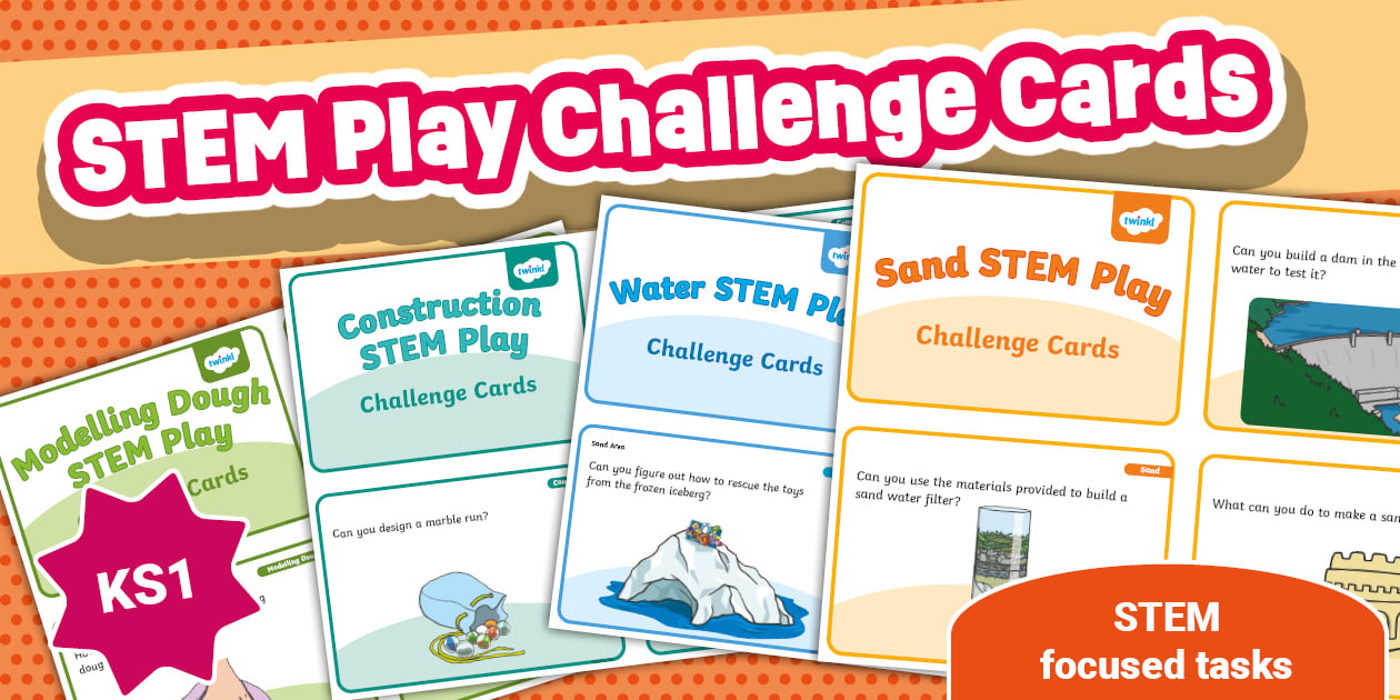 KS1 STEM Play Challenge Cards