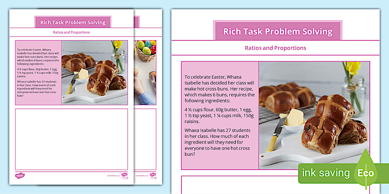 Easter-Themed Rich Task Problem-Solving Pack (teacher made)