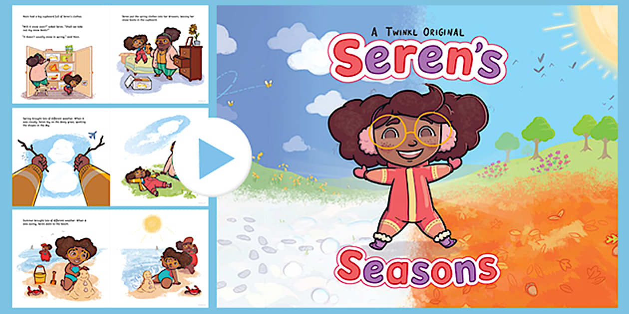 Seren's Seasons Story PowerPoint | Weather and Seasons Book