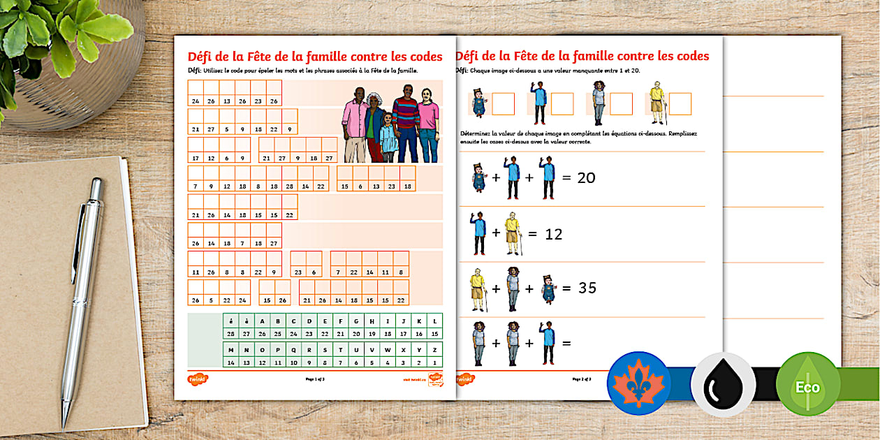 French Family Day Activity | Twinkl