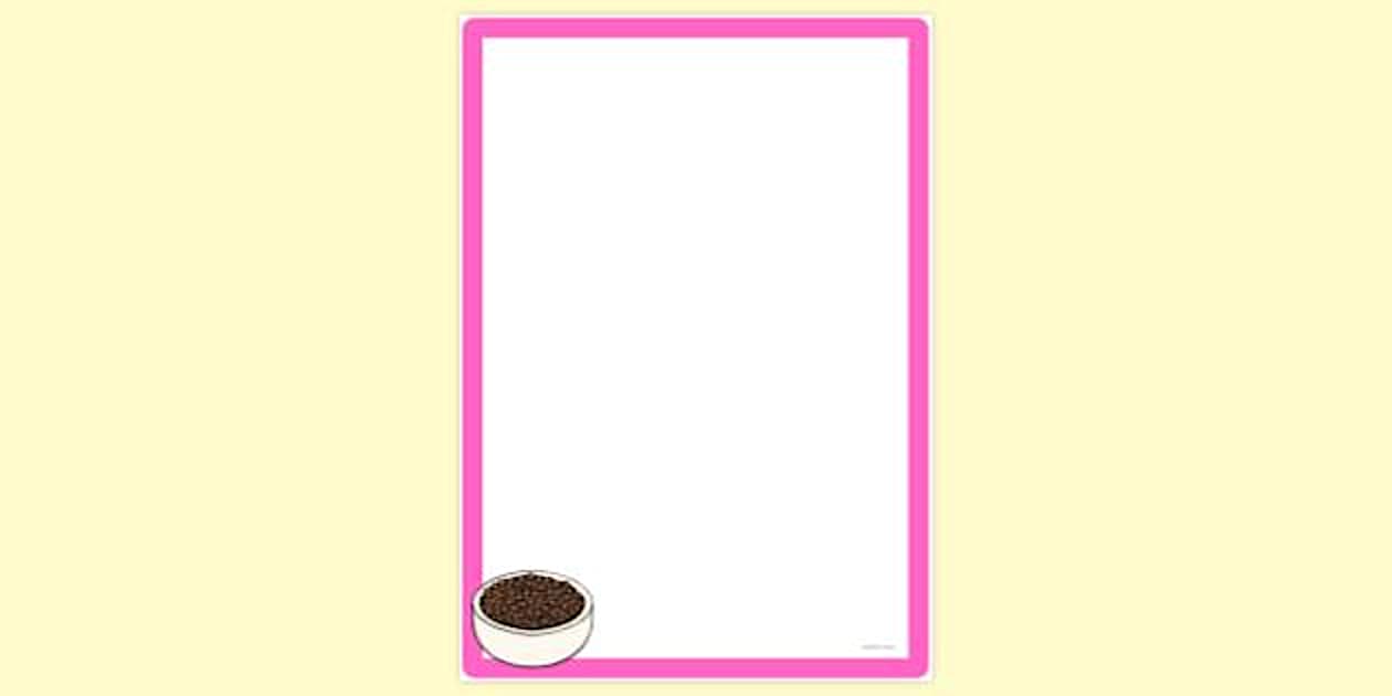 Chocolate Chip Page Border | Page Borders | Twinkl - Twinkl