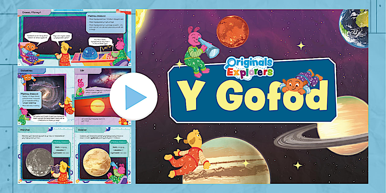 Pwerbwynt Y Gofod (teacher made) - Twinkl