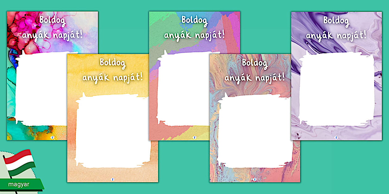 Anyák Napi Fénykép & Rajz Sablonok Gyerekeknek - Twinkl