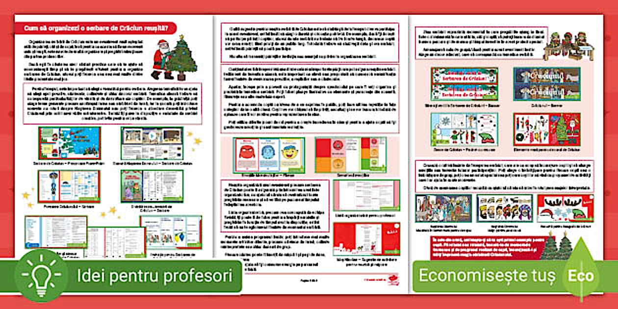 Cum să organizezi o serbare de Crăciun reușită