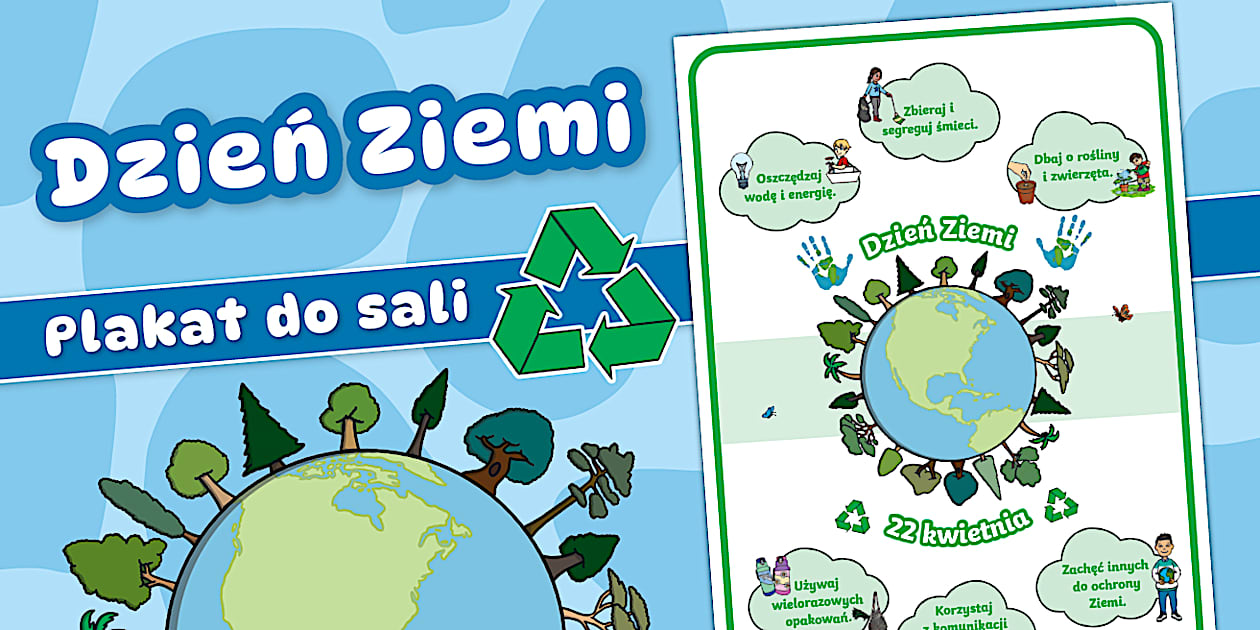 Dzień Ziemi | Plakat | Gazetka ścienna