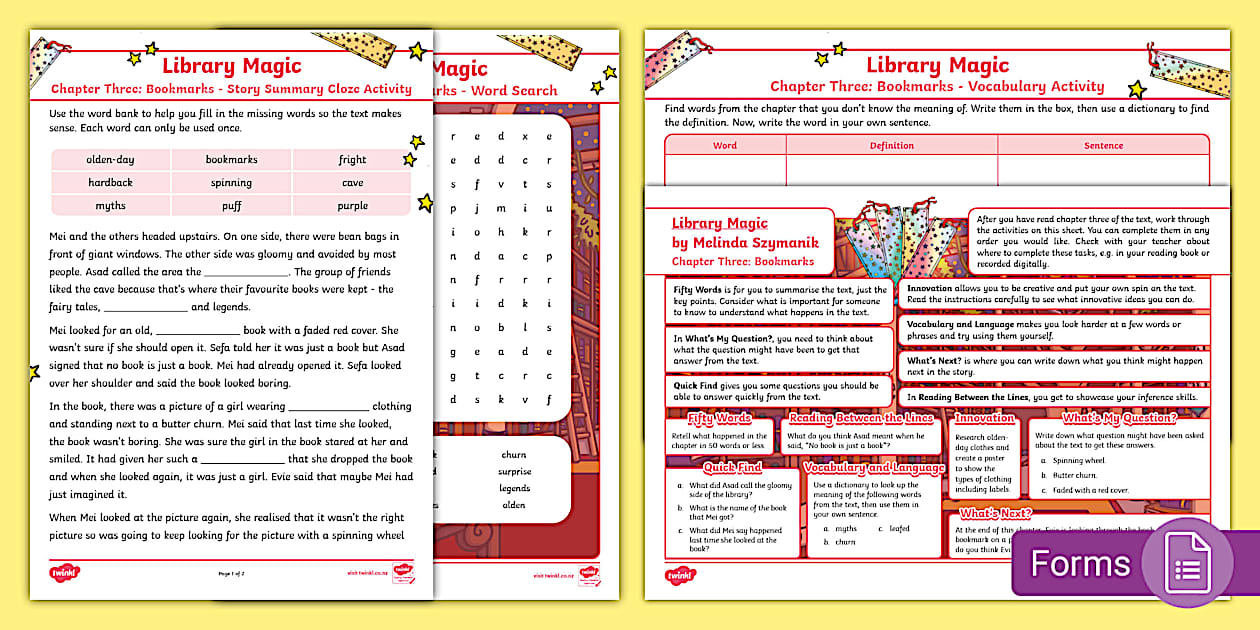 CHAPTERS June 2024: Library Magic - Chapter Three Follow-Up