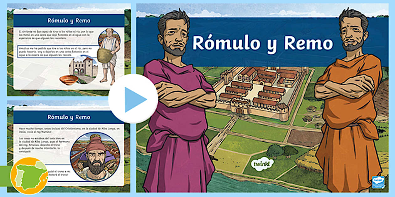 Presentación: Rómulo y Remo - Twinkl