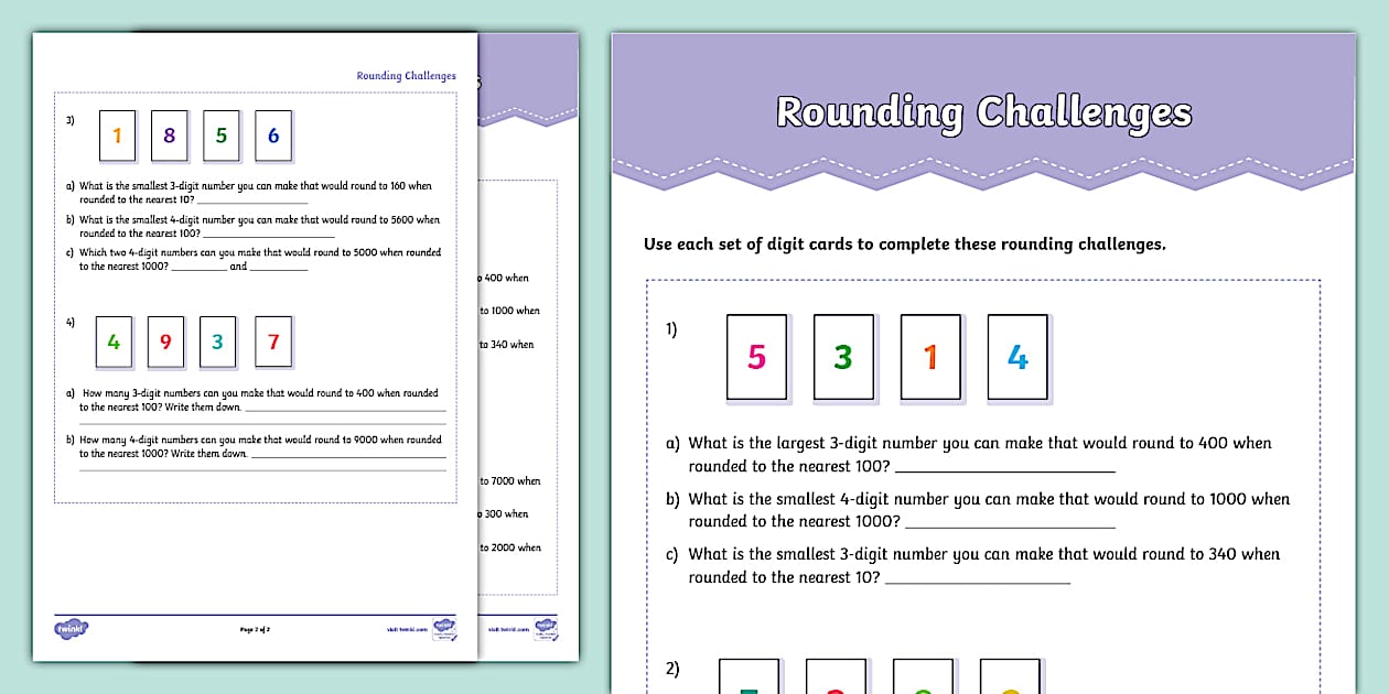 👉 Rounding Investigation Year 4 | Twinkl | Maths | KS2