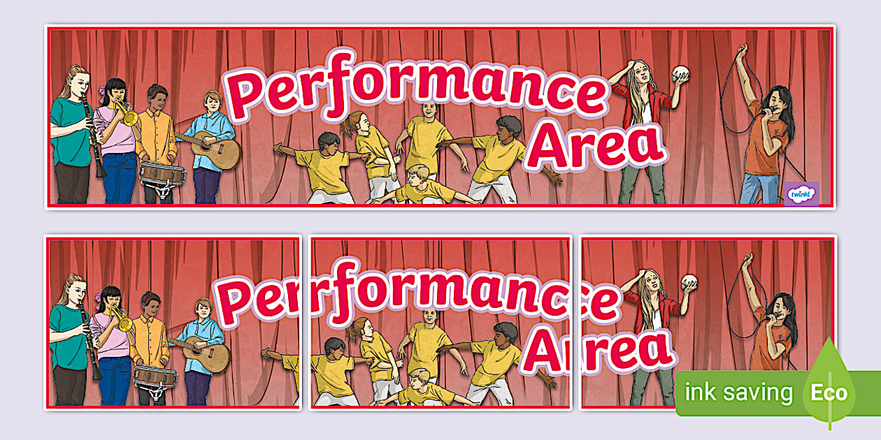 Performance Area Display Banner