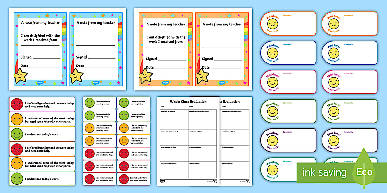 Marking Tray Labels Pack (teacher made) - Twinkl