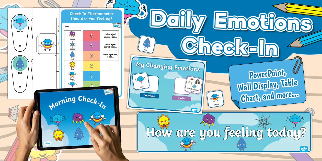 My Changing Emotions - Daily Emotions Check-In Pack