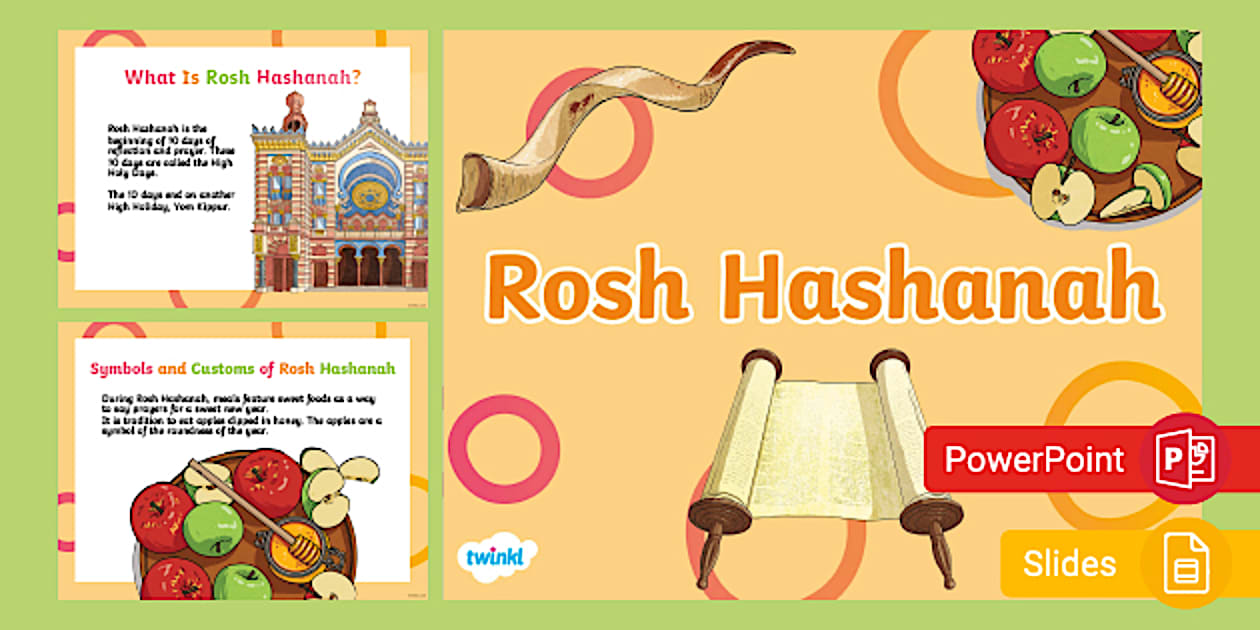 Rosh Hashanah Slides for 3rd-5th Grade | Twinkl USA - Twinkl