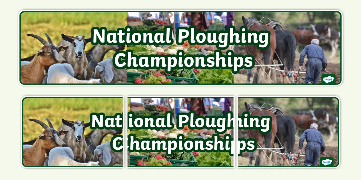 National Ploughing Championships Banner