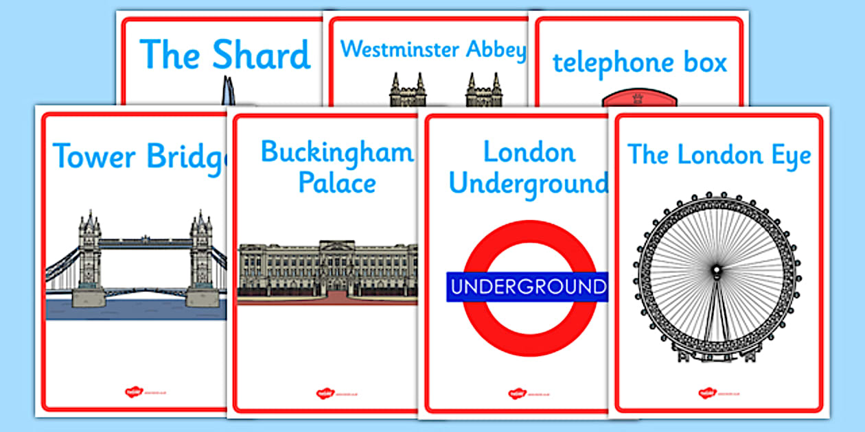 London Display Posters (teacher made) - Twinkl