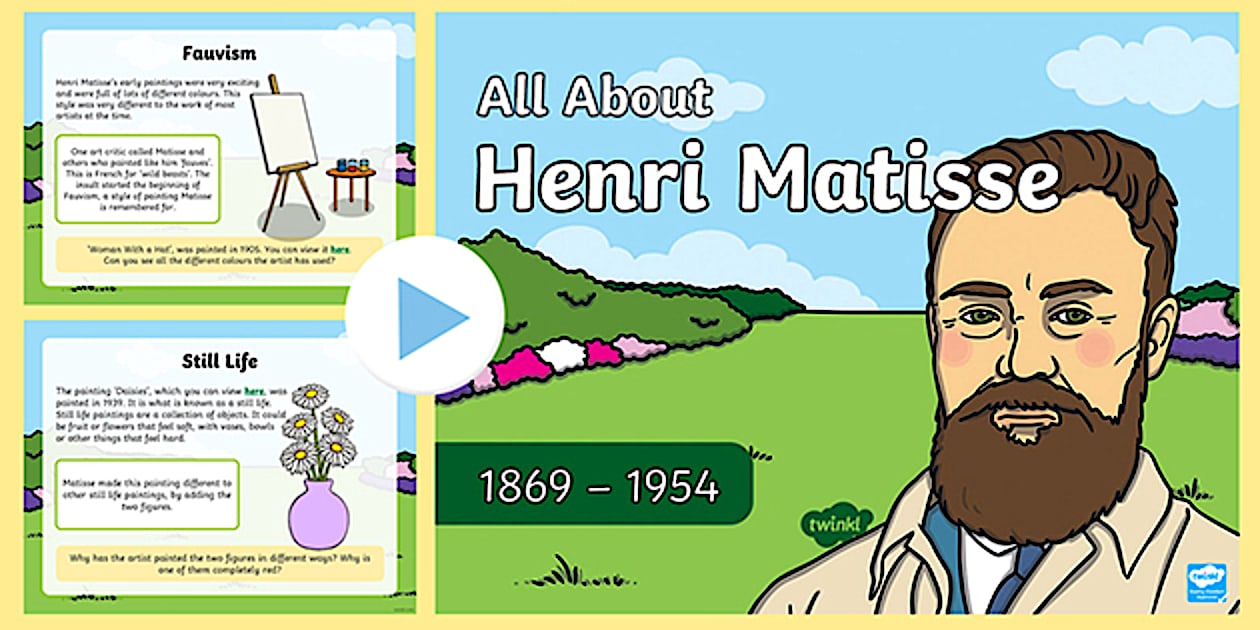 KS1 Matisse PowerPoint | Fauvism | Teacher-Created | Twinkl
