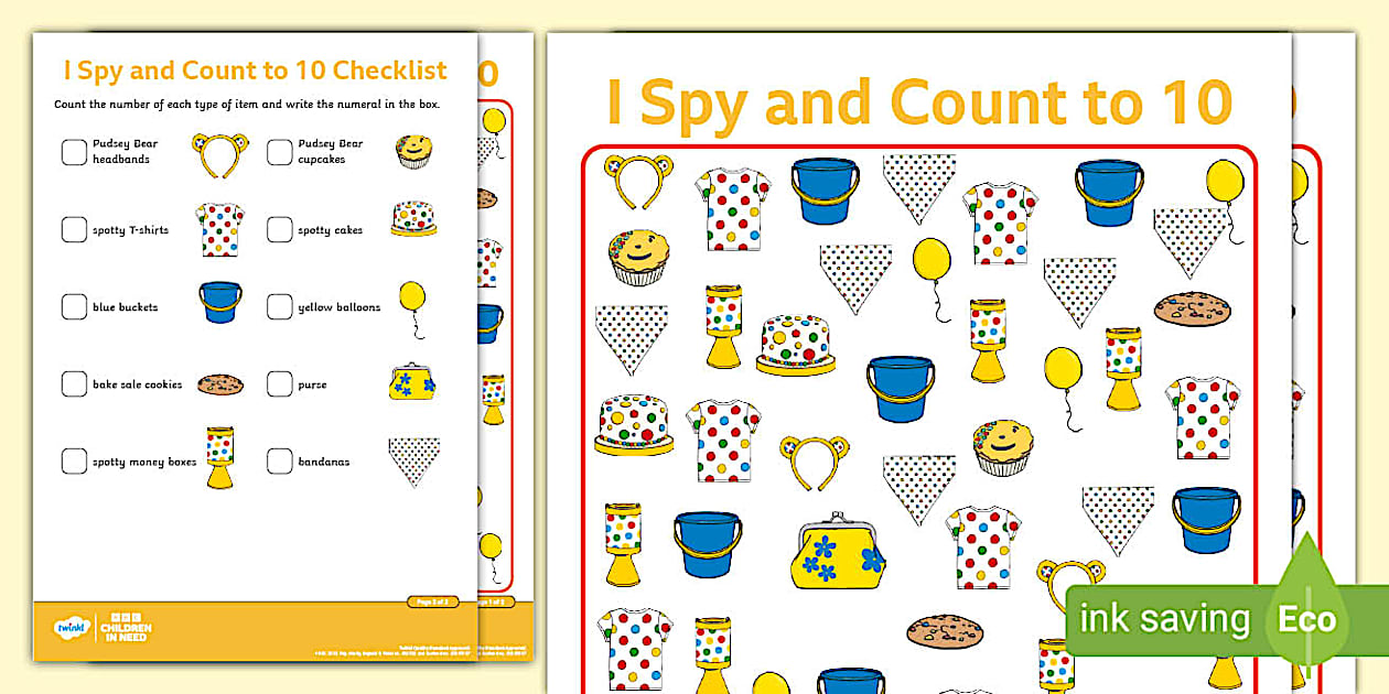 FREE! - Children in Need Math Activity | 'Outstanding' KS1 Resources