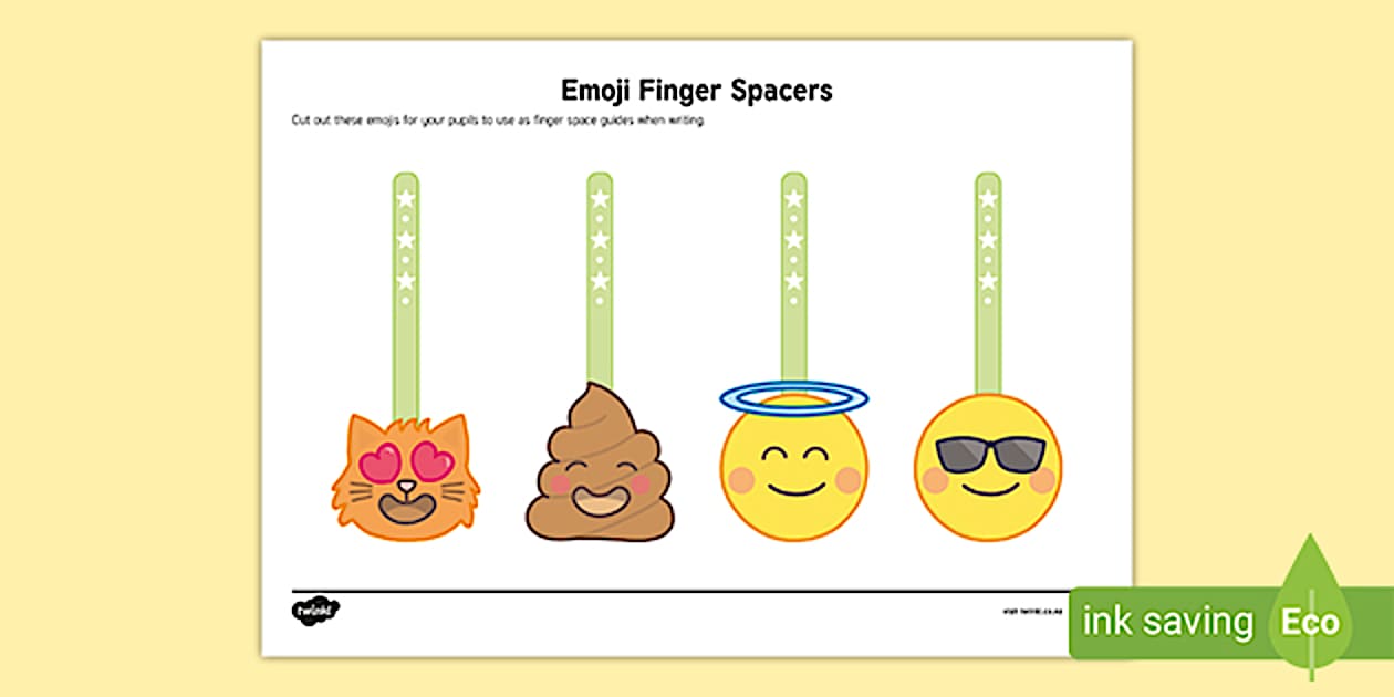 😊 Emoji Finger Spacers