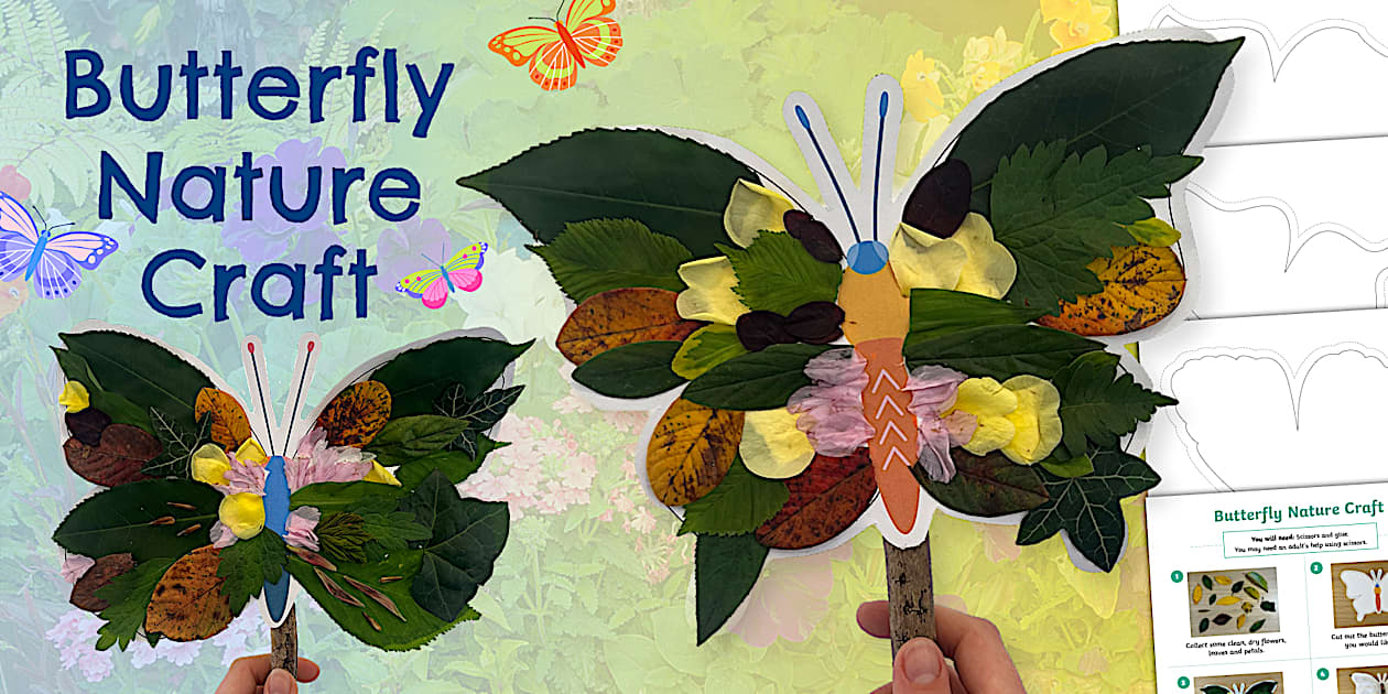 Butterfly Nature Craft