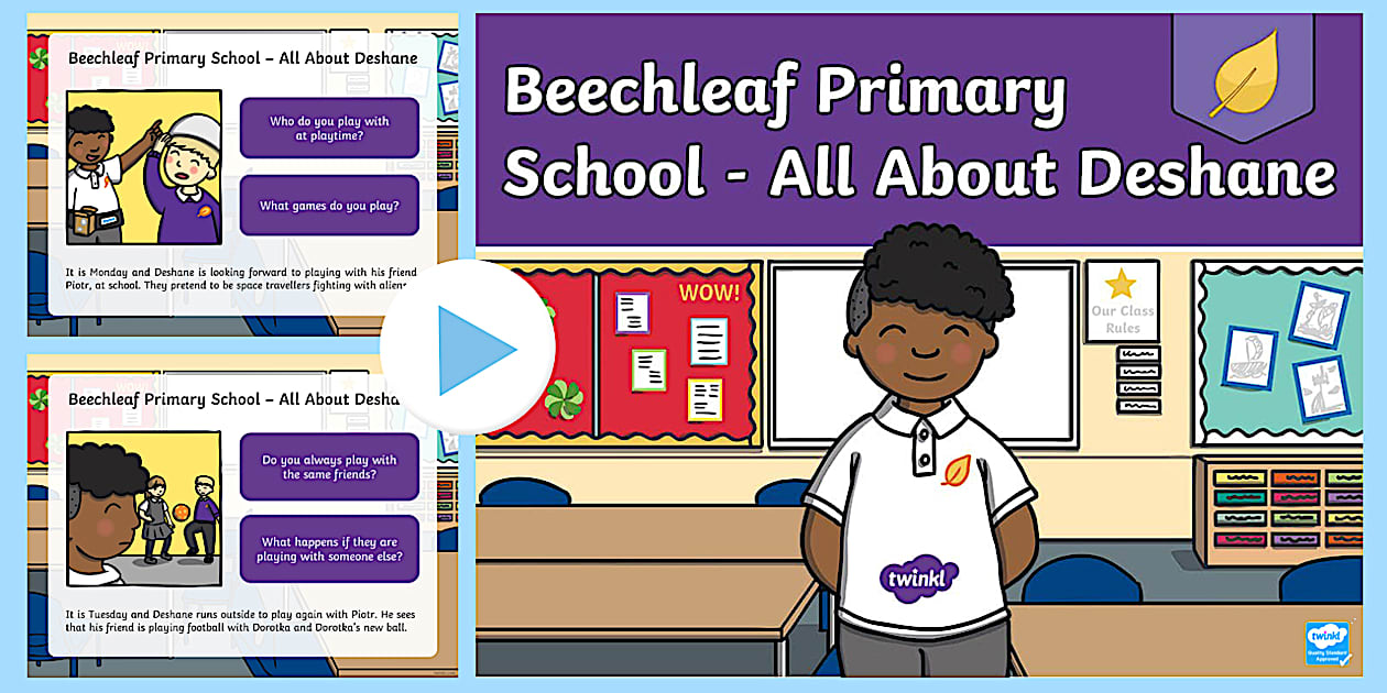 KS1 Beechleaf Story Strips: Deshane - PowerPoint - Twinkl