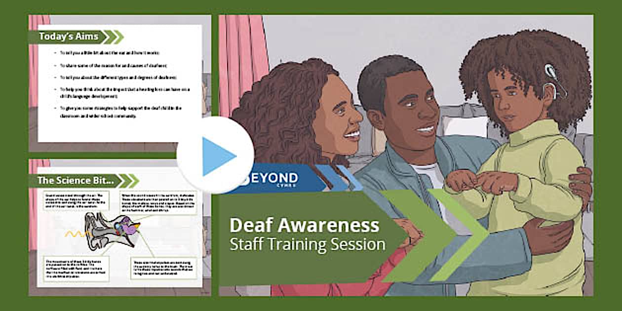 Deaf Awareness Staff Training Presentation (Teacher-Made)