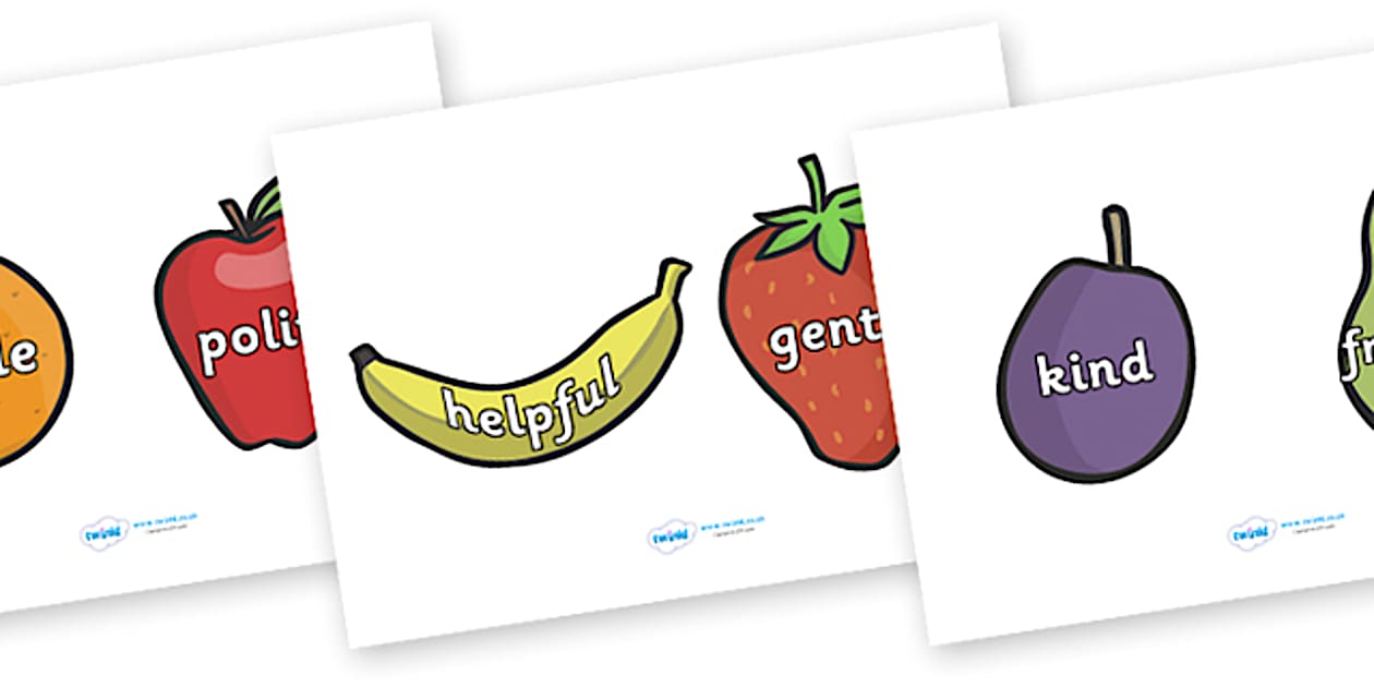 Thinking Tree Display Fruit (Teacher-Made) - Twinkl