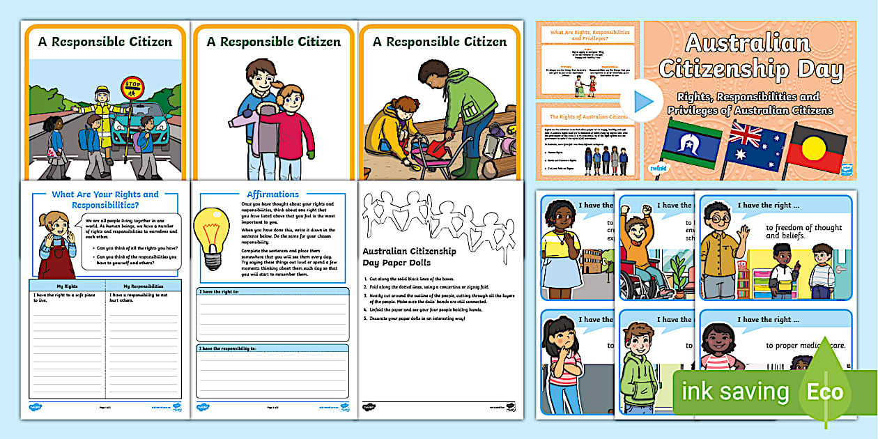 F-2 Australian Citizenship Day Resource Pack (teacher made)