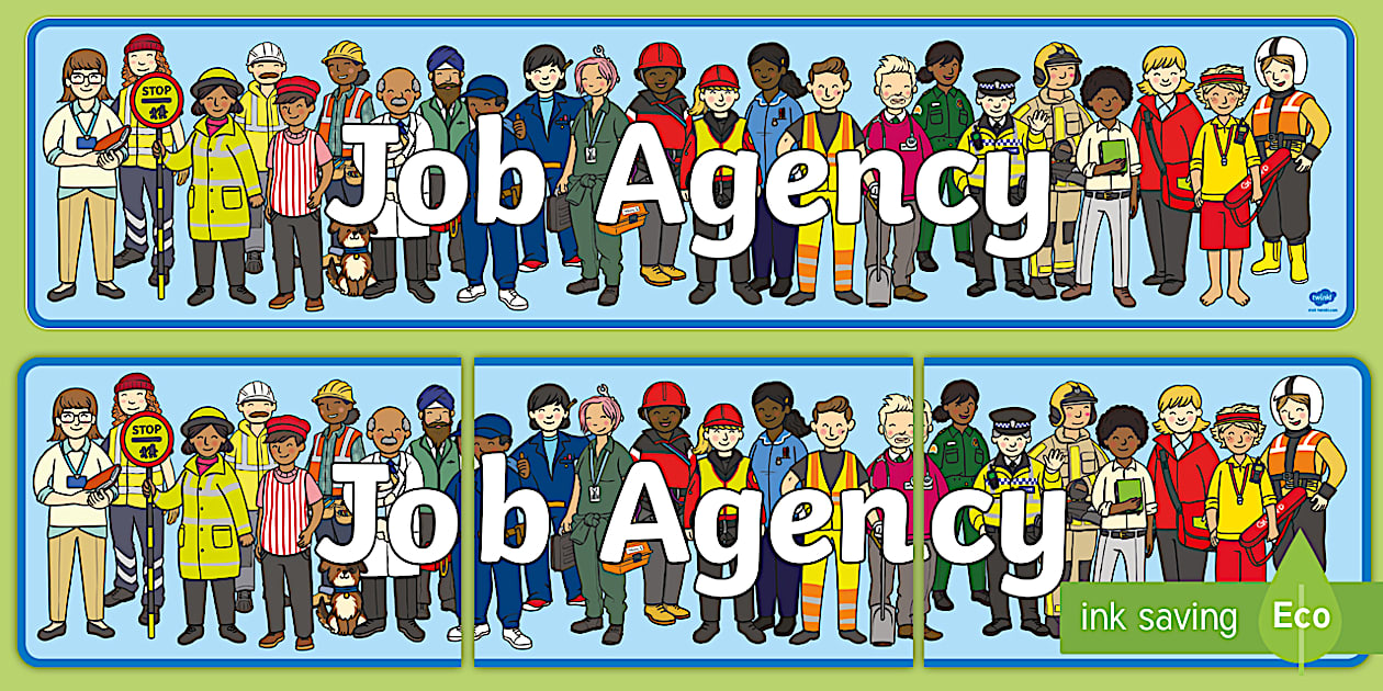 Job Agency Role Play Banner-job agency, role play, banner, role play ...