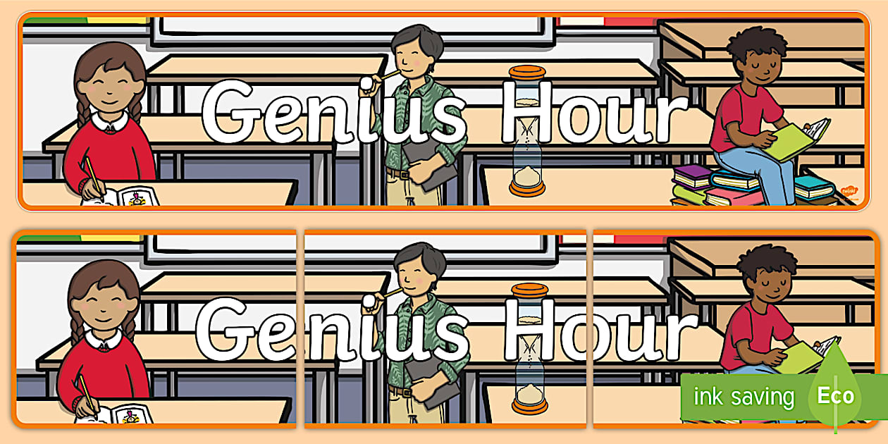 Genius Hour Display Banner (teacher made) - Twinkl