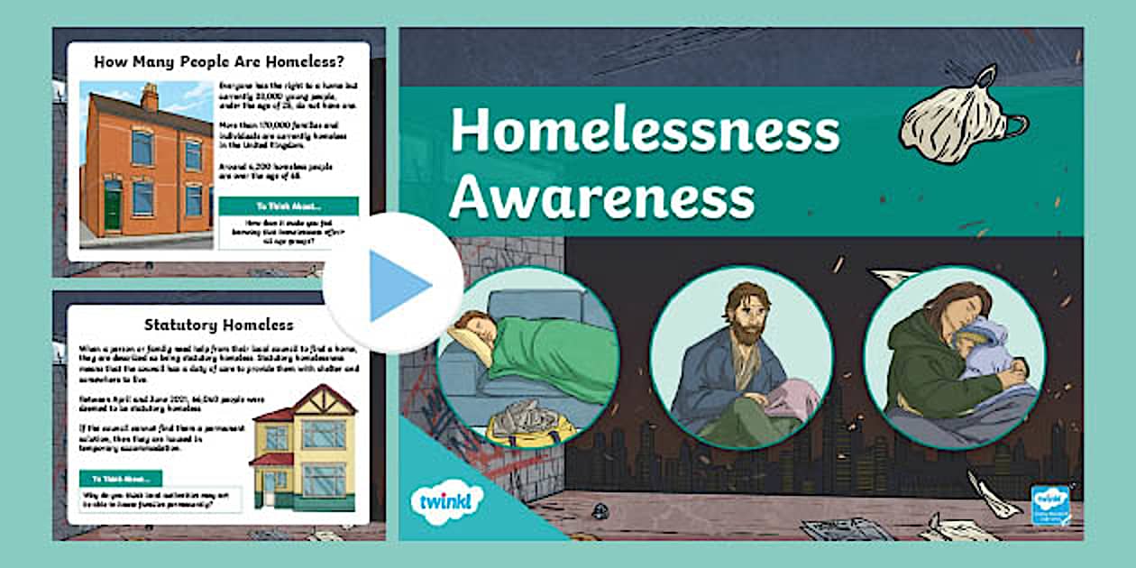 Homelessness Awareness PowerPoint (teacher made) - Twinkl