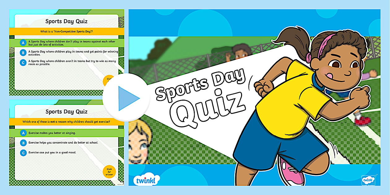 PE Quiz - KS1 PE Resources - Sports Day Teaching Materials
