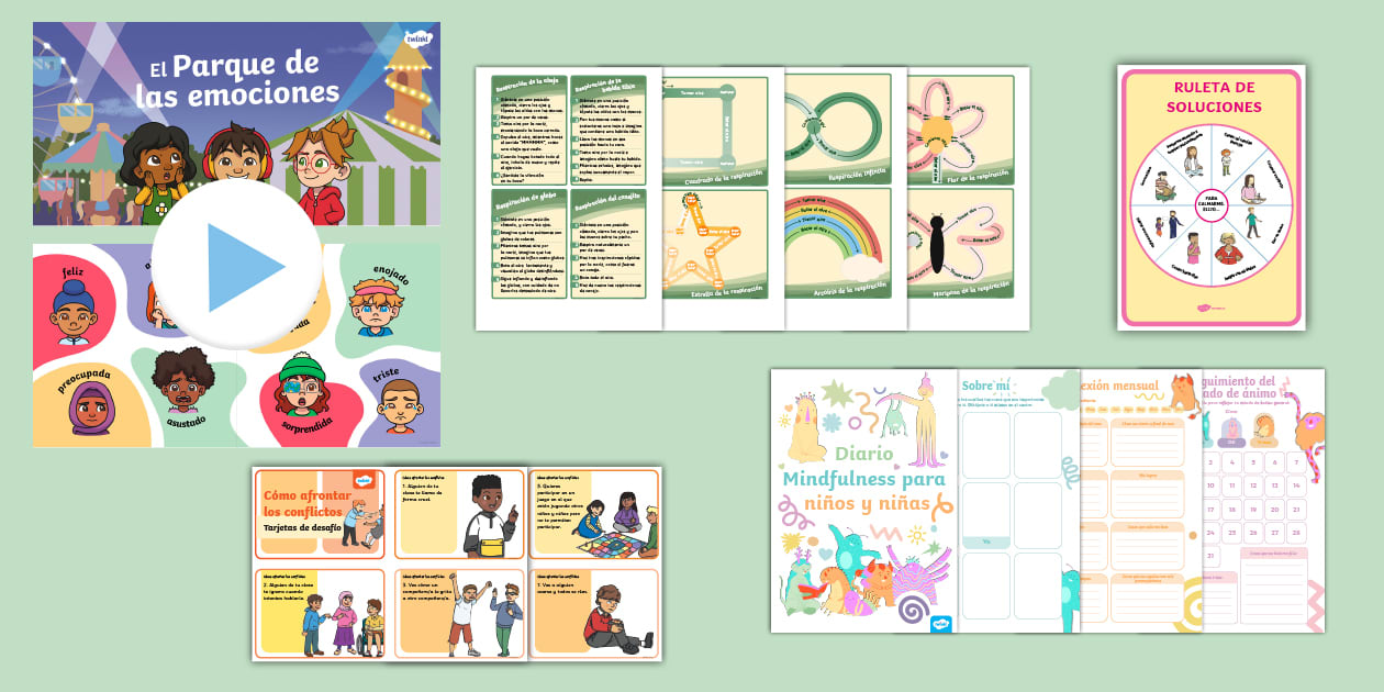 Pack: Educación Emocional para docentes y familias - Twinkl