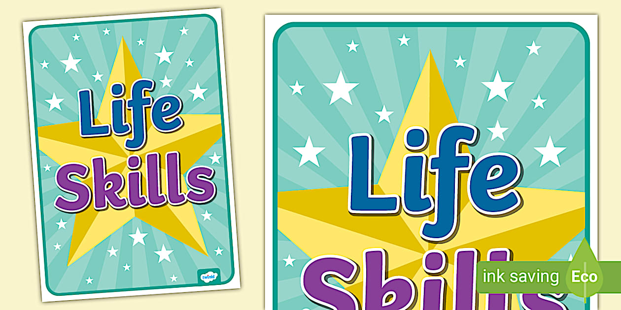 Life Skills Display Poster (teacher made) - Twinkl