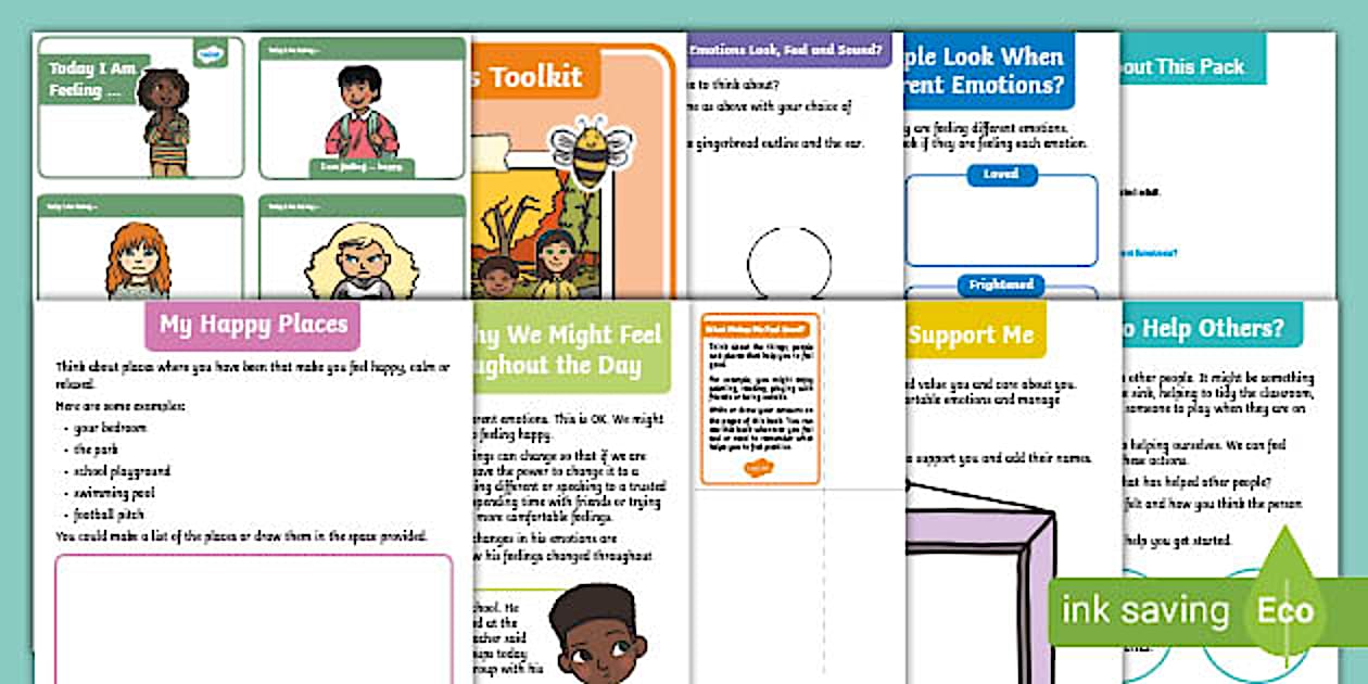 My Emotions Toolkit KS1 (teacher made) - Twinkl